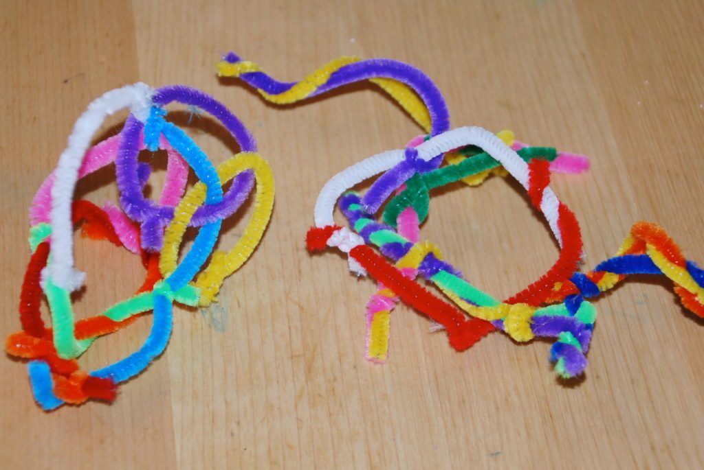 Abstract Borax Crystals Pipe Cleaner Sculptures - Homegrown Friends